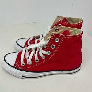 Converse | Shoes | New Unisex Converse Red Hi Chuck Taylor All Star ...